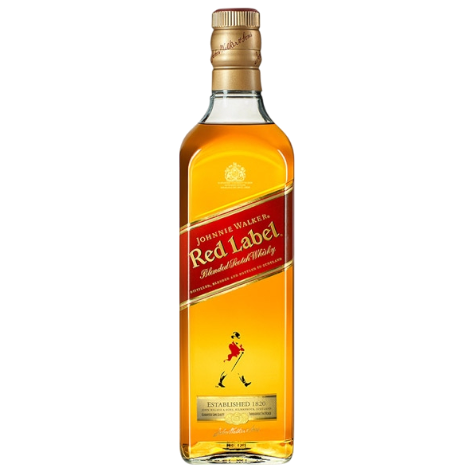 Whisky JW Red Label 0.375L – Clásico y Equilibrado – Jackman Store